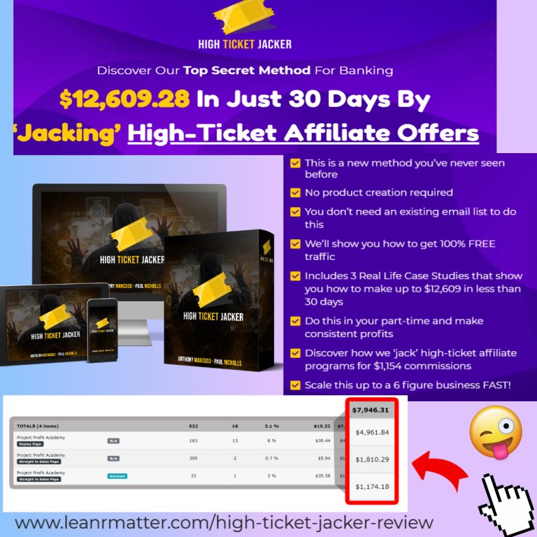 High Ticket Jacker Review