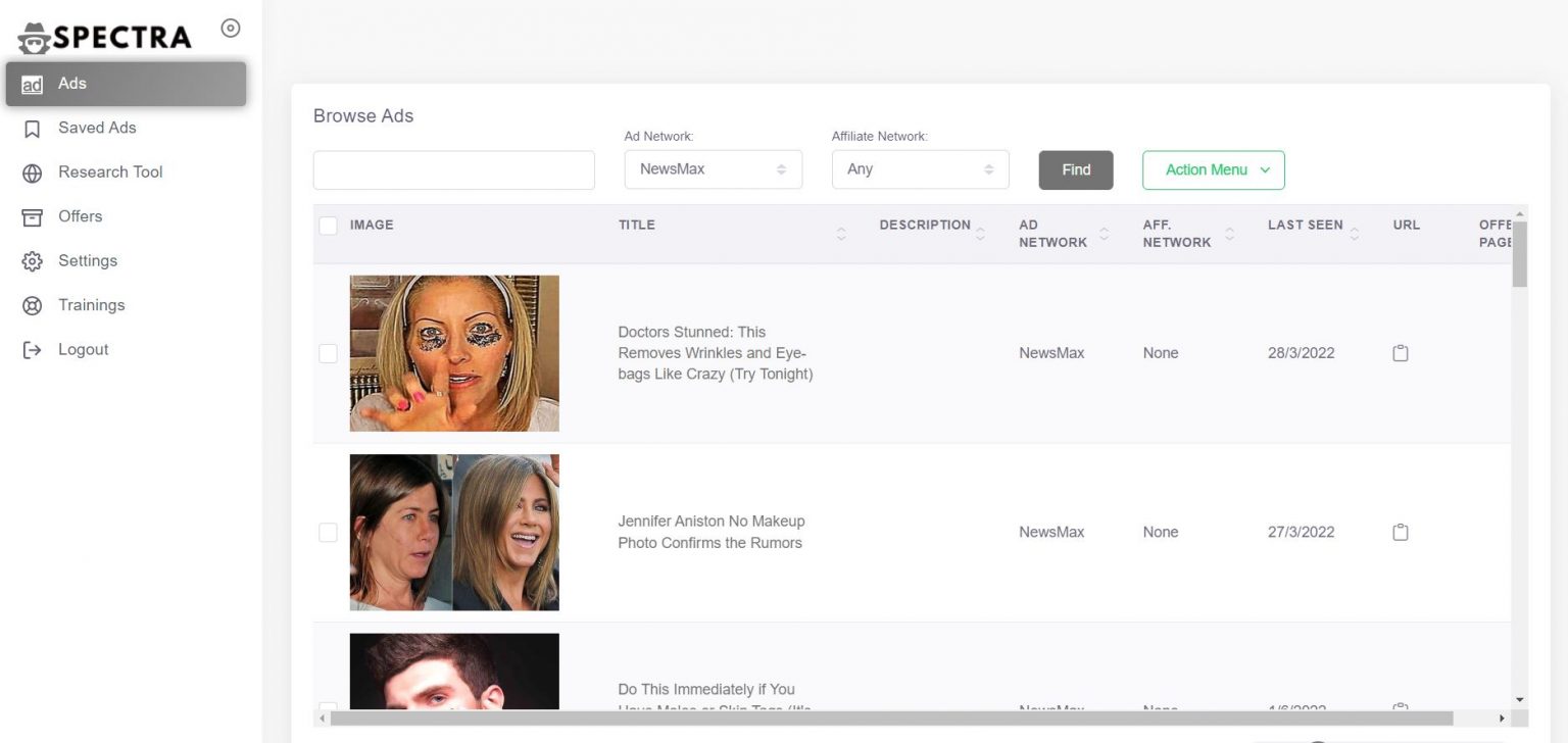 Spectra Review & Bonuses- Native Advertising Training,Spy Tool & Tracking Tool